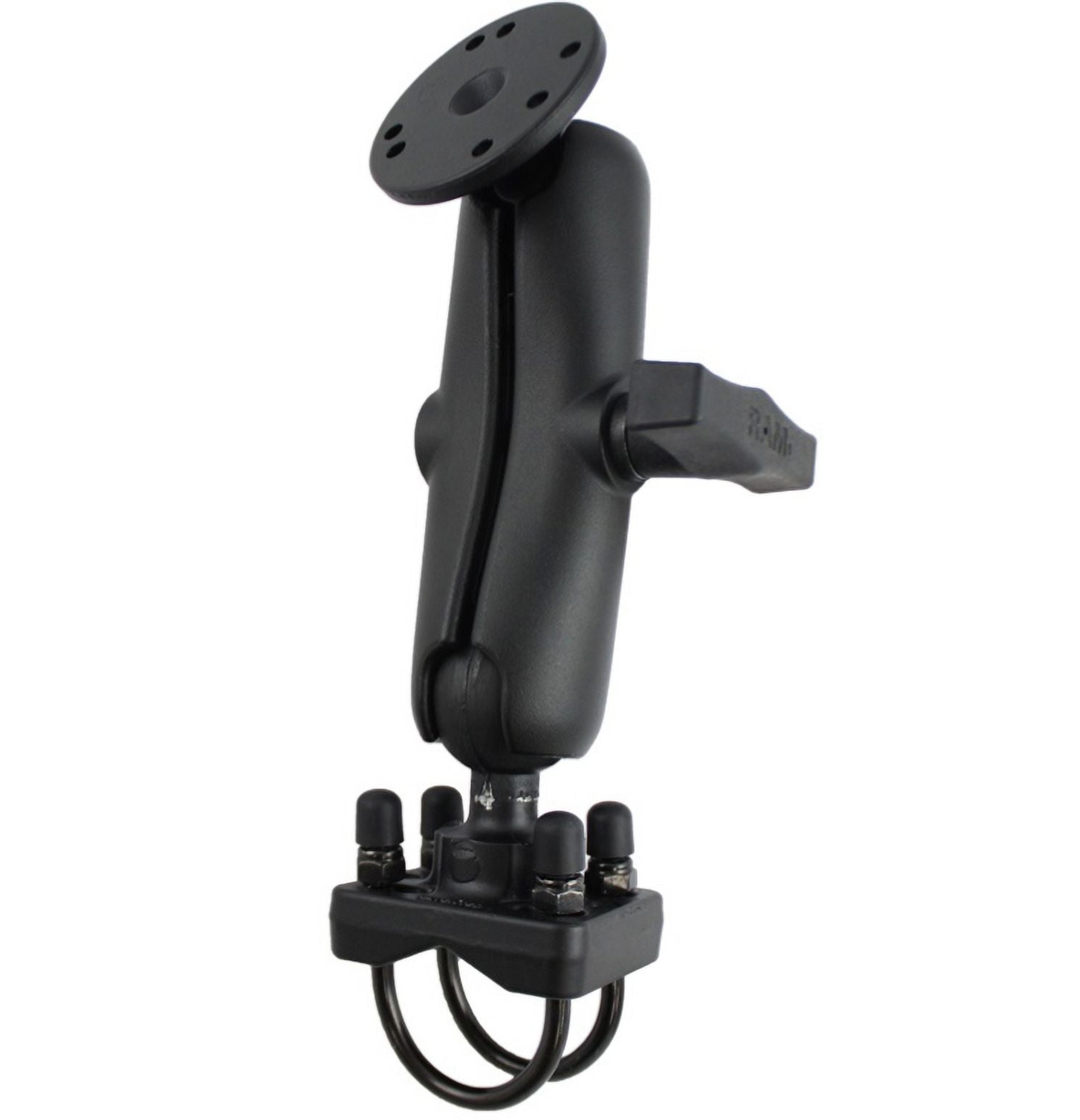 RAM-101U-235-1 RAM Mounts C Size 1.5" Ball Rail Mount with Double U ...