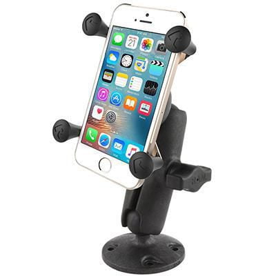 RAM Mounts X-Grip® Double Ball Component Phone Mount with Drill-Down ...