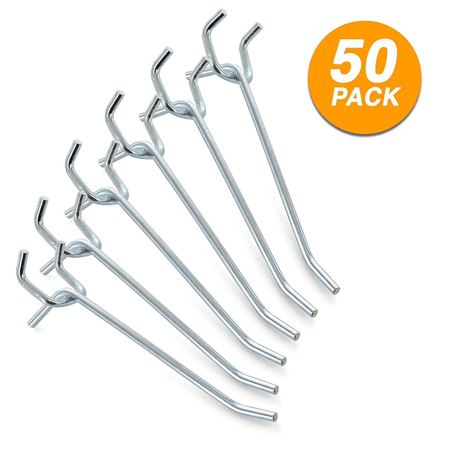 RAM-PRO 4-inch Heavy-Duty Carbon-Steel Sturdy Rust-Resistant Straight L ...