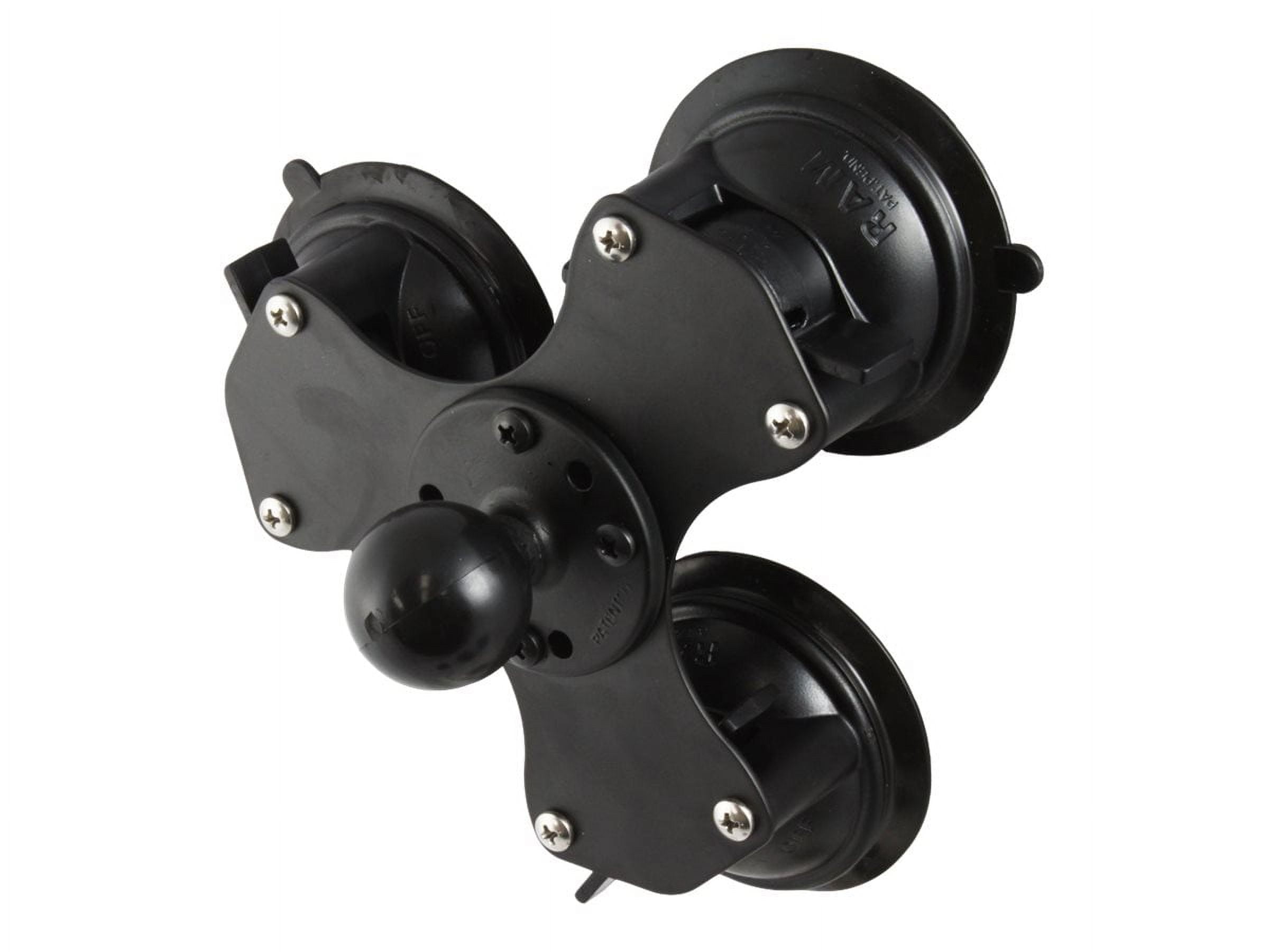 RAM RAM-224-3U - Mounting component (triple suction cup mount) - powder ...