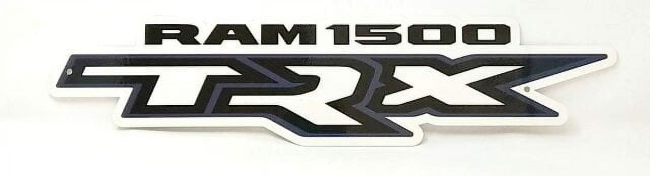 RAM TRX Black Steel Sign - Walmart.com