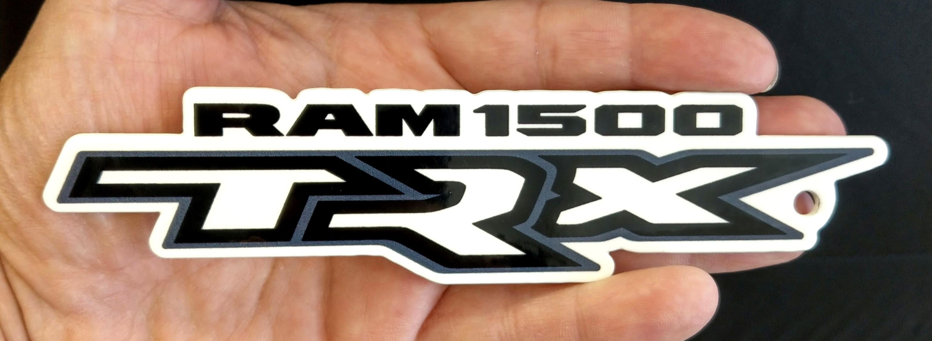 RAM TRX Black Steel Sign - Walmart.com
