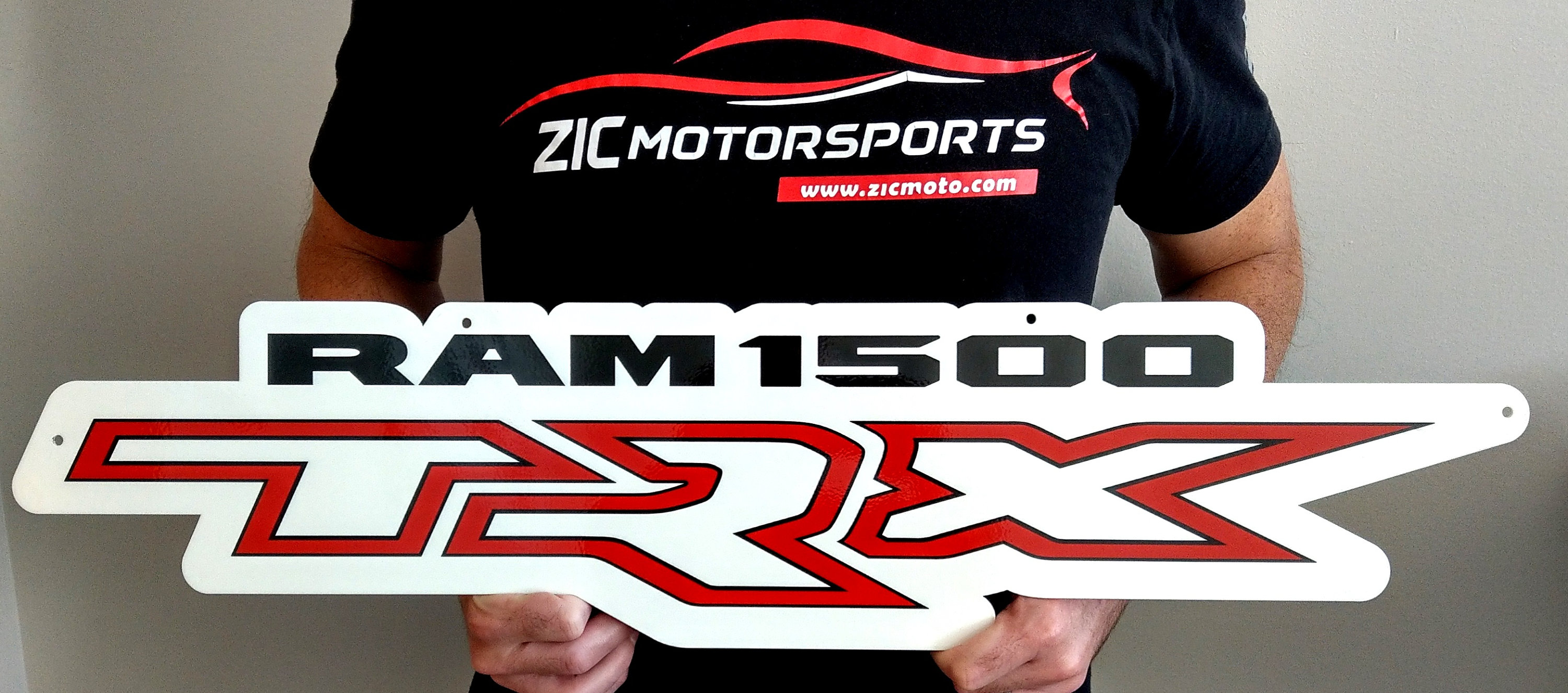 RAM TRX Steel Sign - Red - Walmart.com