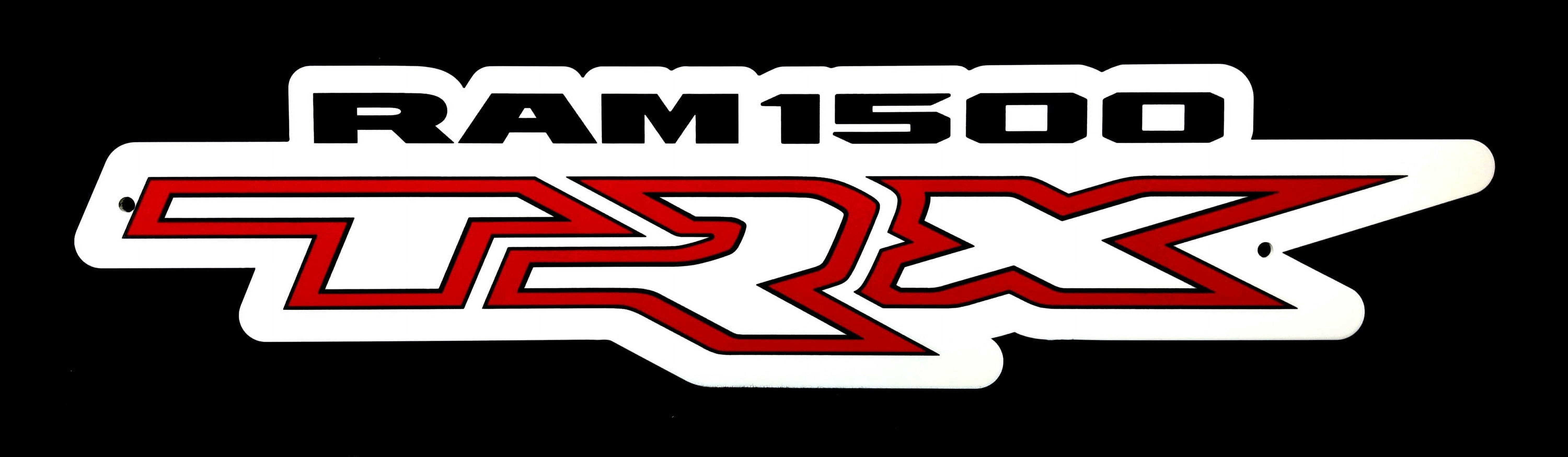 RAM TRX Steel Sign - Red - Walmart.com