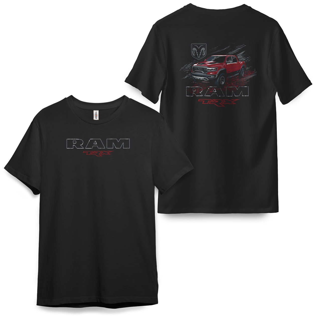 RAM TRX Truck Full Back Print Official Licensed Men's Graphic Short ...