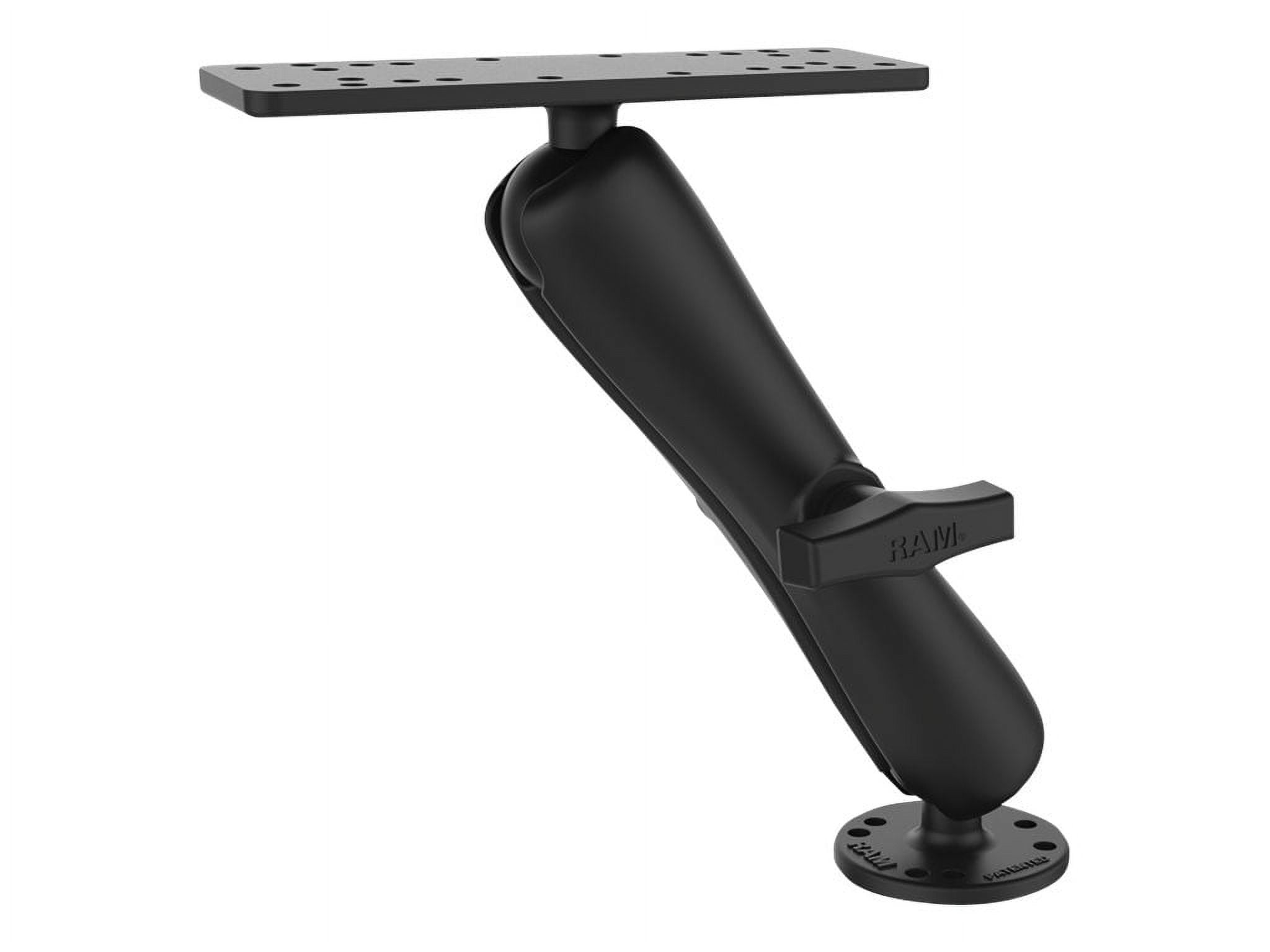 RAM Universal Marine Electronic Mount with C Size 1.5" Rubber Ball RAM ...