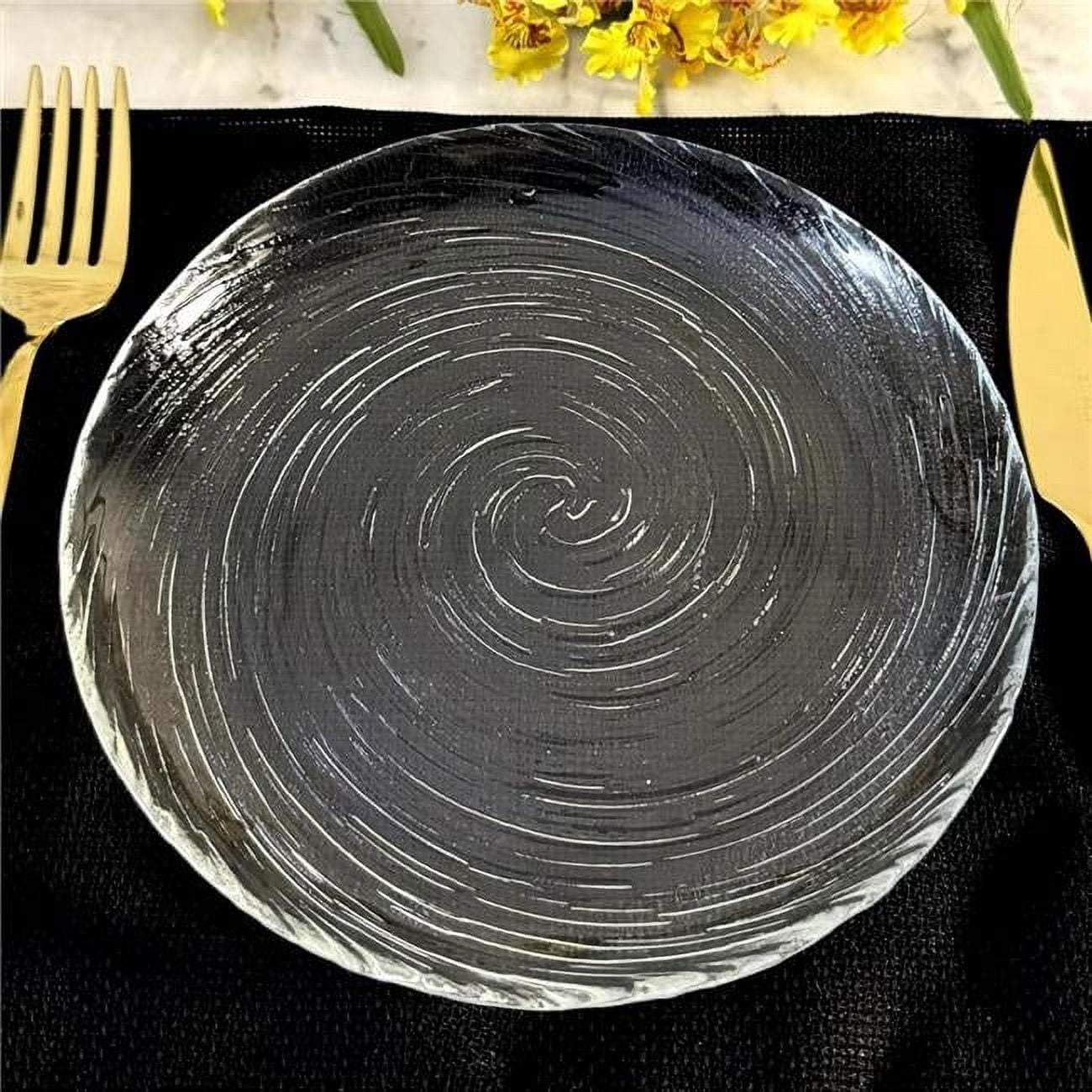 RAMART Studio Glass R1232-0 Volute Glass Salad Plate, Clear - Walmart.com