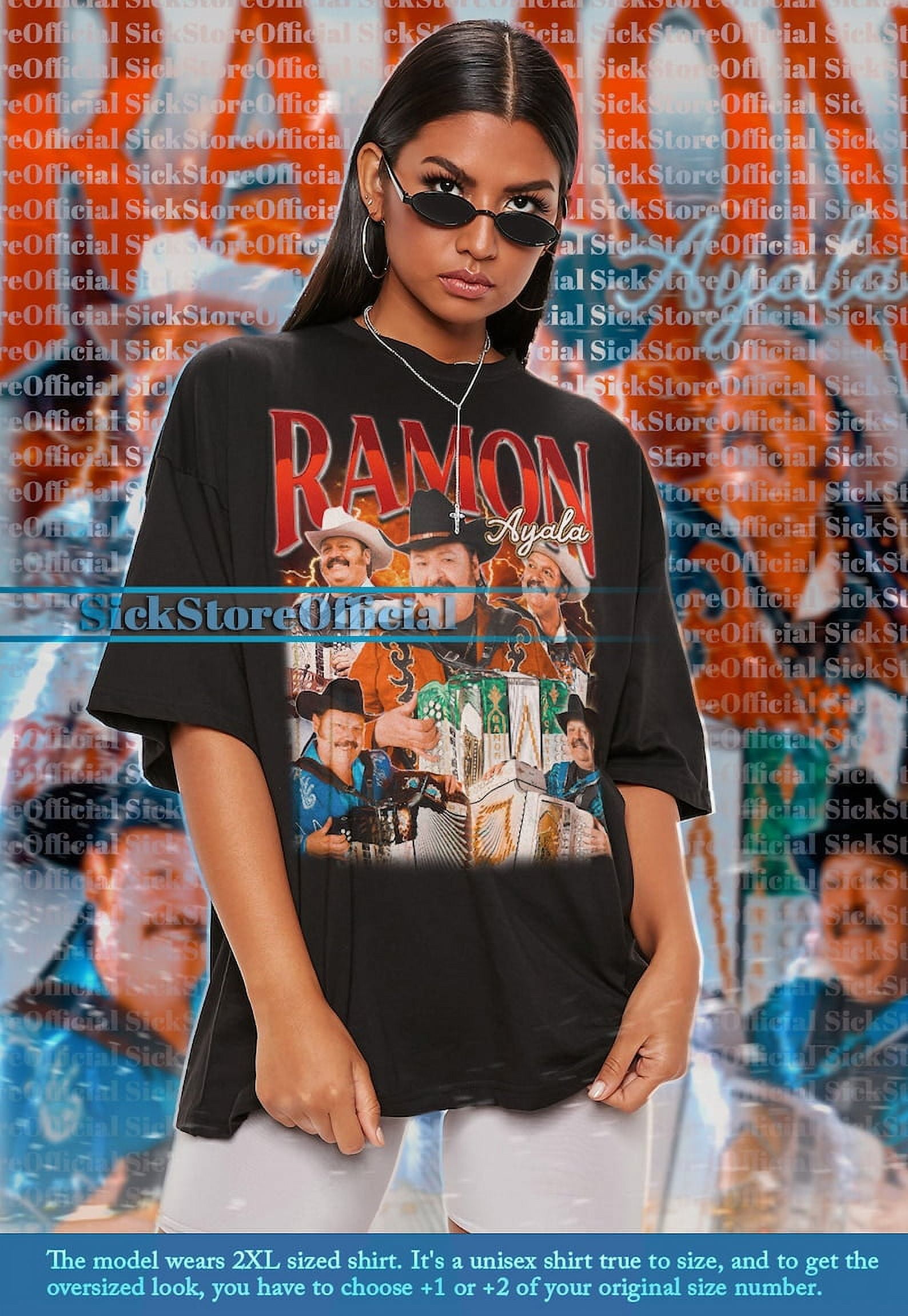 RAMON AYALA Vintage Shirt, Ramon Ayala Homage Tshirt, Singer Ramon ...