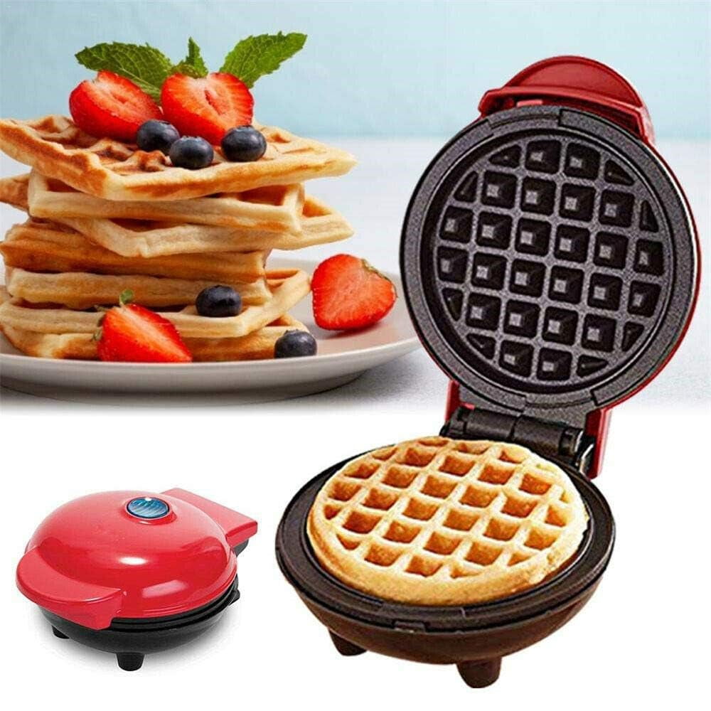 RAMPKD Mini Waffle Maker Machine 3 In 1 Waffle Iron Home Appliances ...