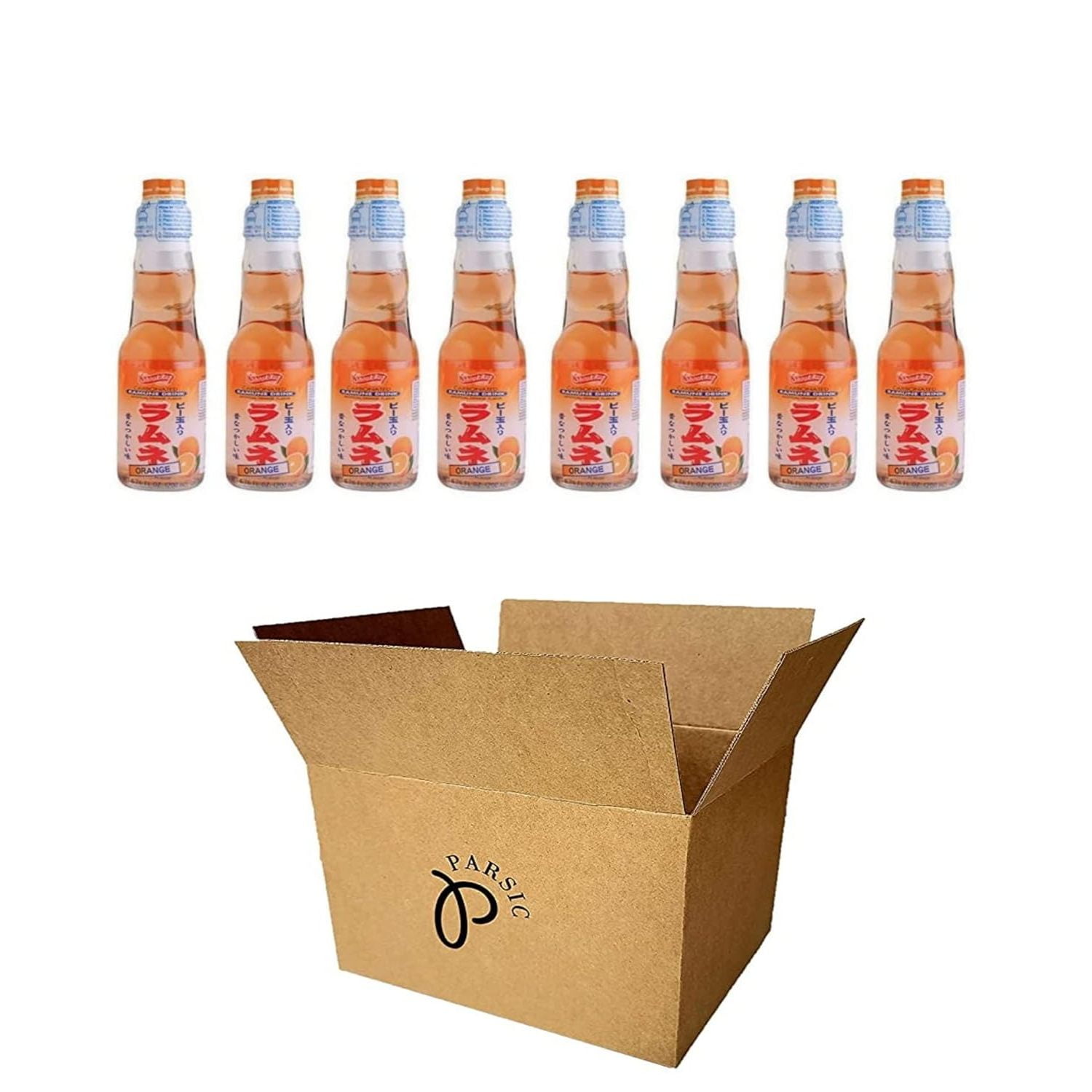 RAMUNE Japanese Soft Drink multi-pack, 8 Bottles, 6.76 Fluid Ounce ...