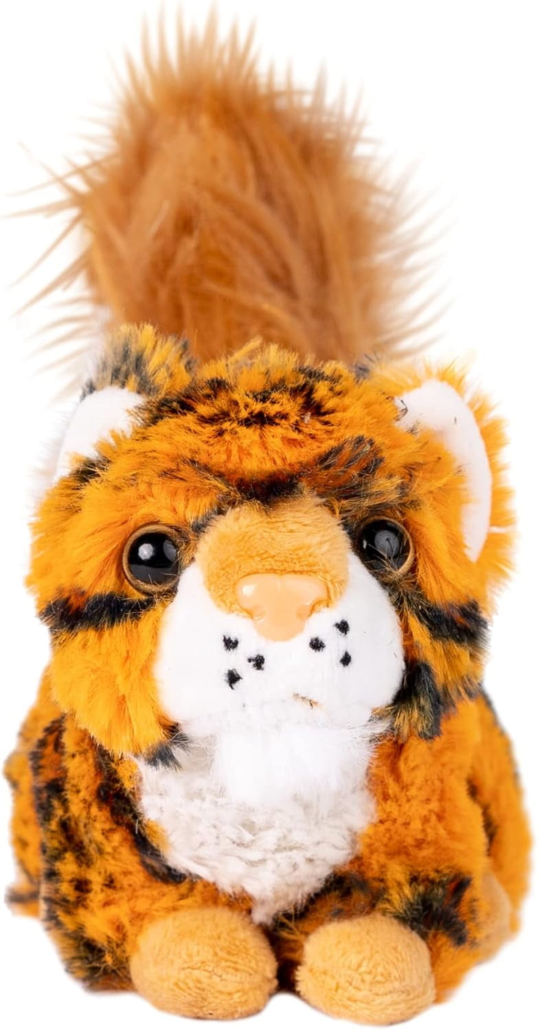RANDIMALS Randimini Squiger Squirrel–Tiger Hybrid Floppy Plush Bean ...