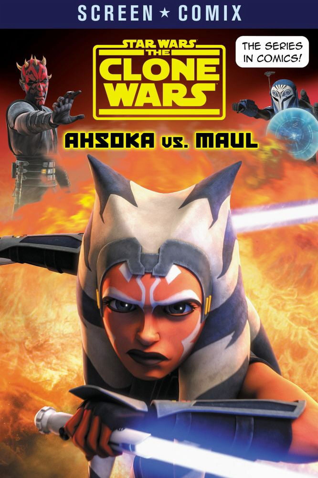 RANDO RANDOM HOUSE STAFF: The Clone Wars: Ahsoka vs. Maul (Star Wars ...