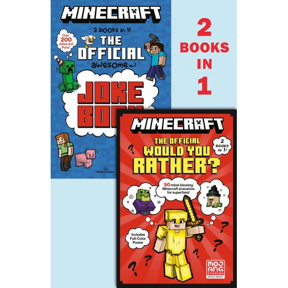 Minecraft Books in Books - Walmart.com