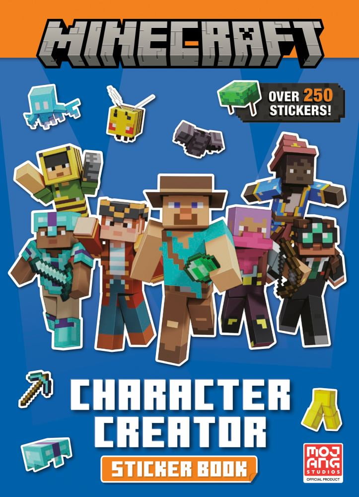 RANDOM HOUSE: Minecraft Character Creator Sticker Book (Minecraft ...