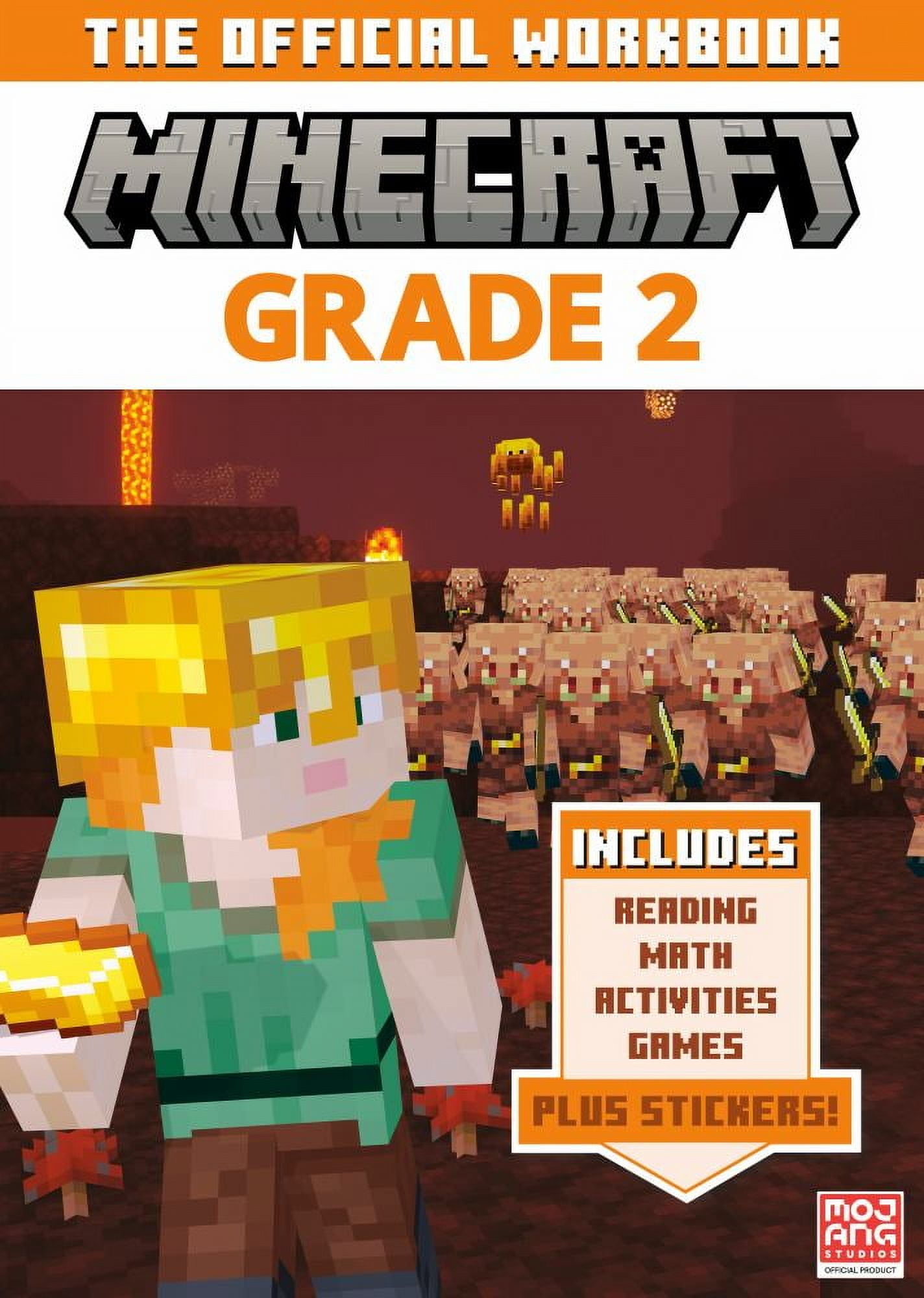 Official Minecraft Workbook: Grade 2 (Paperback) - Walmart.com