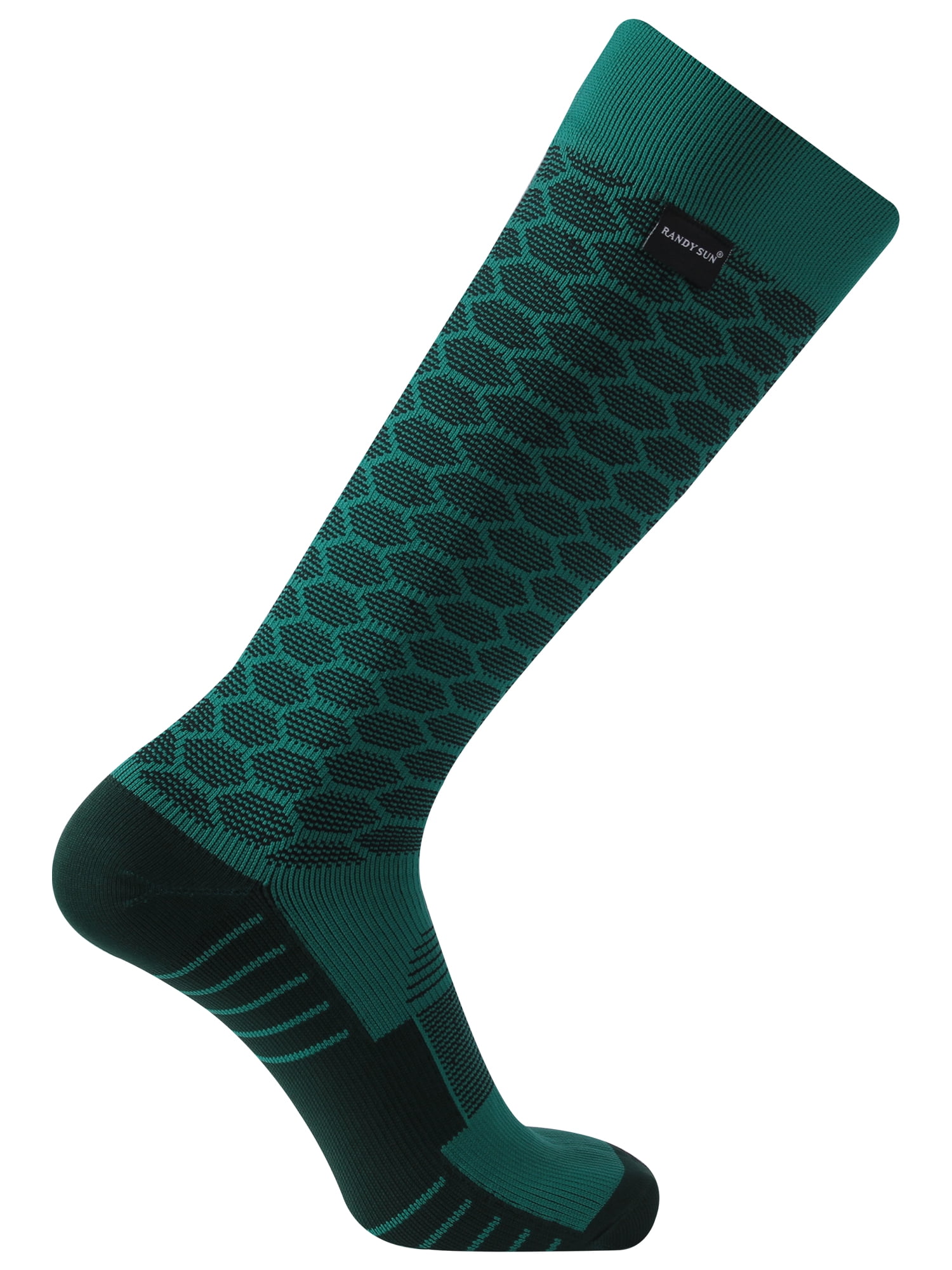 RANDY SUN Mens Waterproof Socks Knee High Warm Hiking Fishing ...