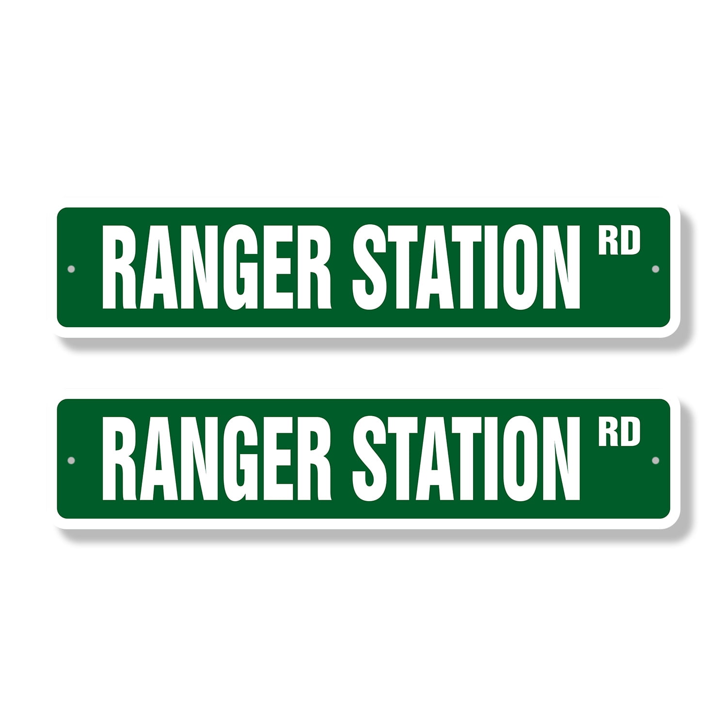 RANGER STATION Classic Street Sign (2 Pack) national park trail camping ...