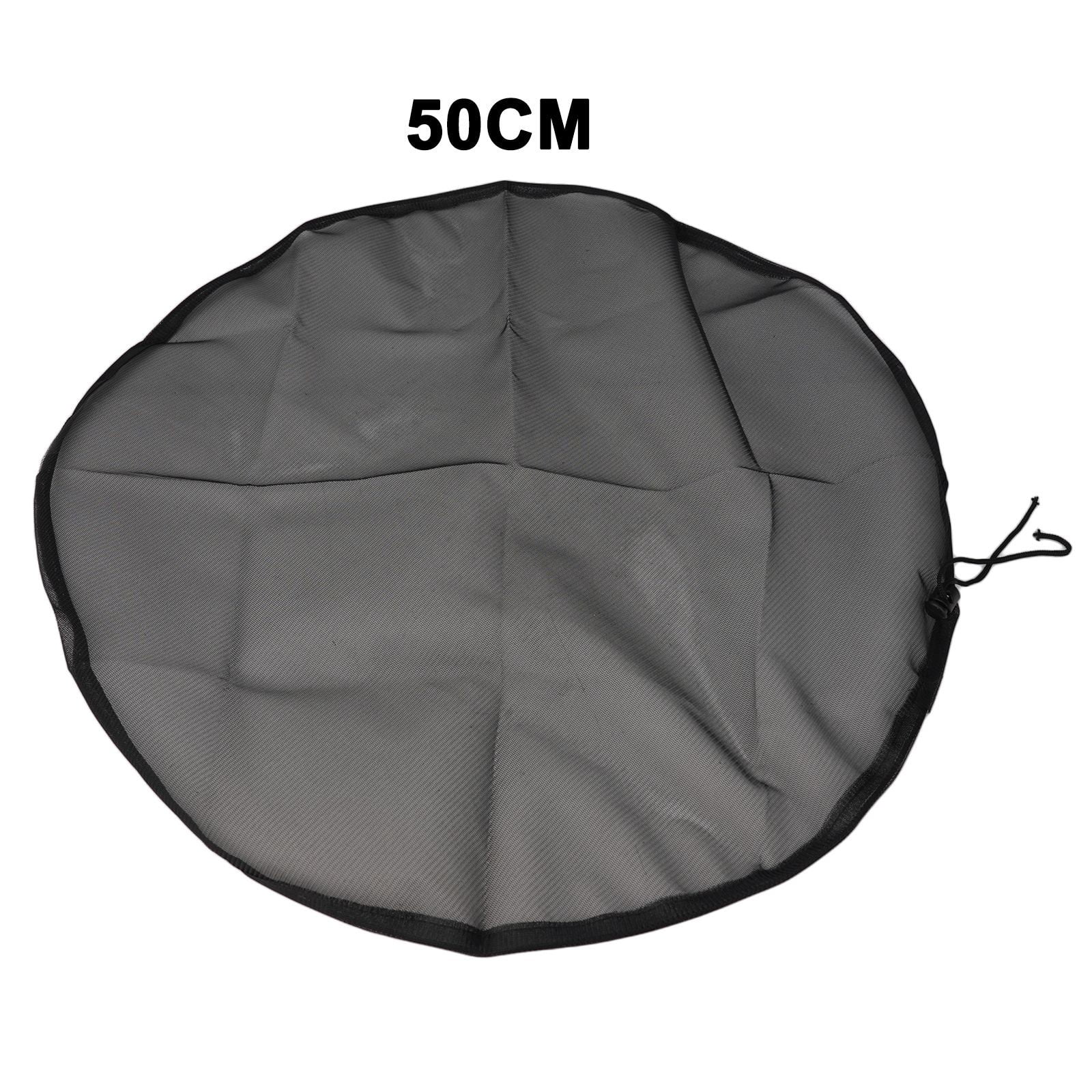 RANME 1Pc 50/60Cm Mesh Cover Netting For Rain Barrels Water Collection ...
