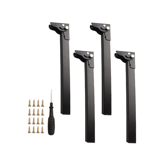 RANME 1Pc Table Folding Support Legs Metal Bed Leg Coffee Table Legs ...
