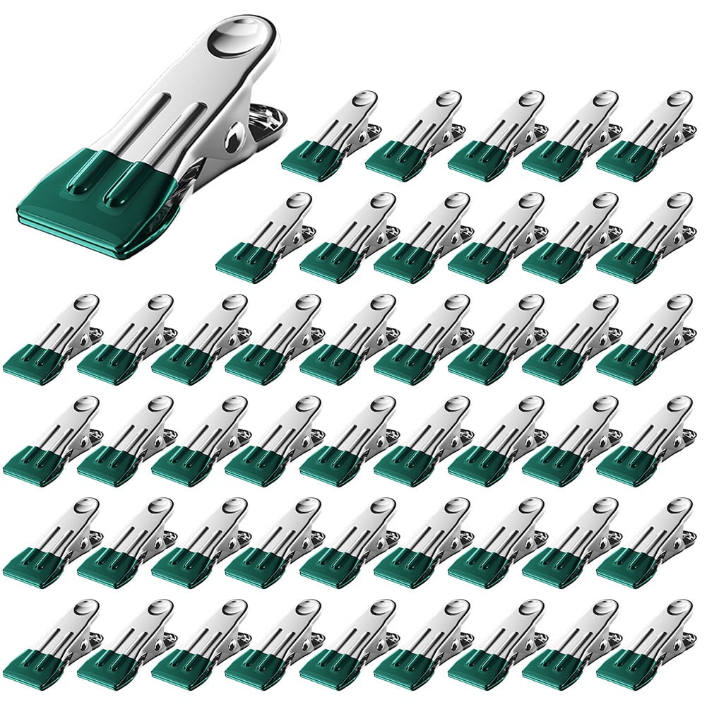 RANME 48Pcs Pool Cover Clips For Steel Wall Pools Stainless Steel Pool ...