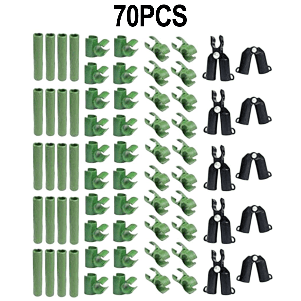 RANME 70Pcs Greenhouse Plastic Clips Plant Support Fixed Bracket ...