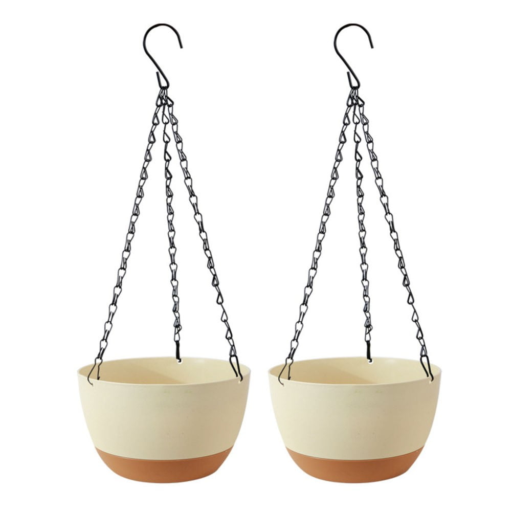 RANME Lightweight Hanging Planters With Self Watering Features For ...