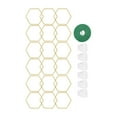 RANME Modern Design 18 Pcs Hexagonal Plant Trellis For Indoor And ...