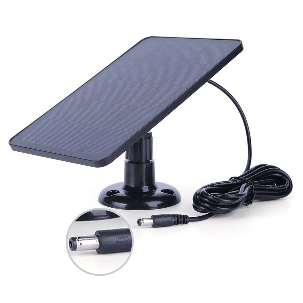 RANME Solar Panel For Blink Camera 4W 5V Outdoor Solar Charger With 9 ...