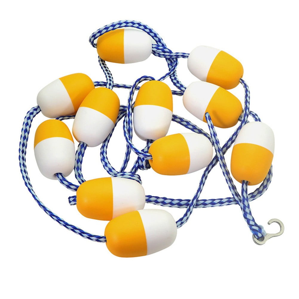 RANME Waterline 5M Swimming Lane Line Safety Float Line Float Diameter ...