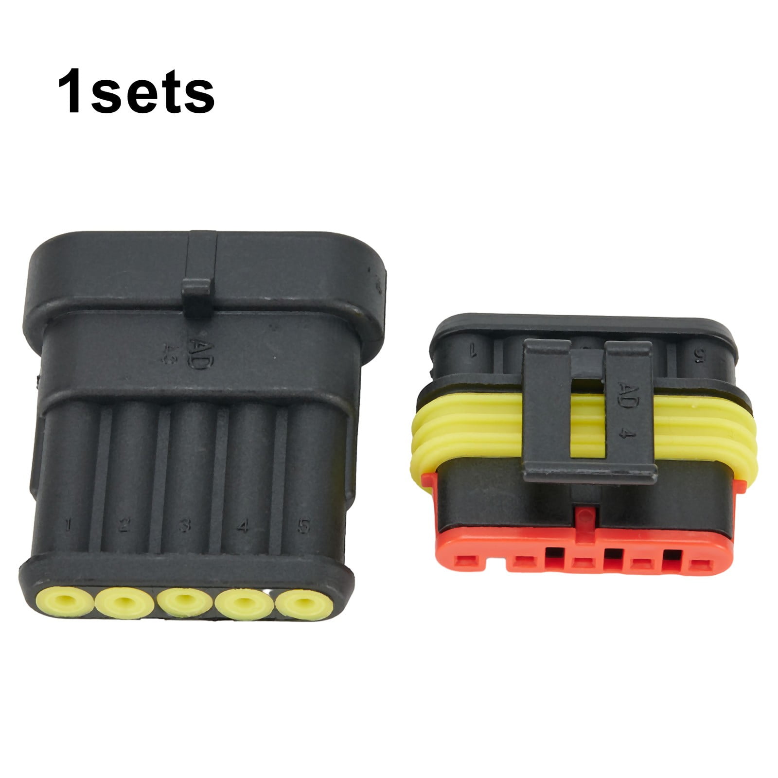 RANMEI 1/2/3/4/5/6 Pin Electrical Waterproof Connector Way Wire ...