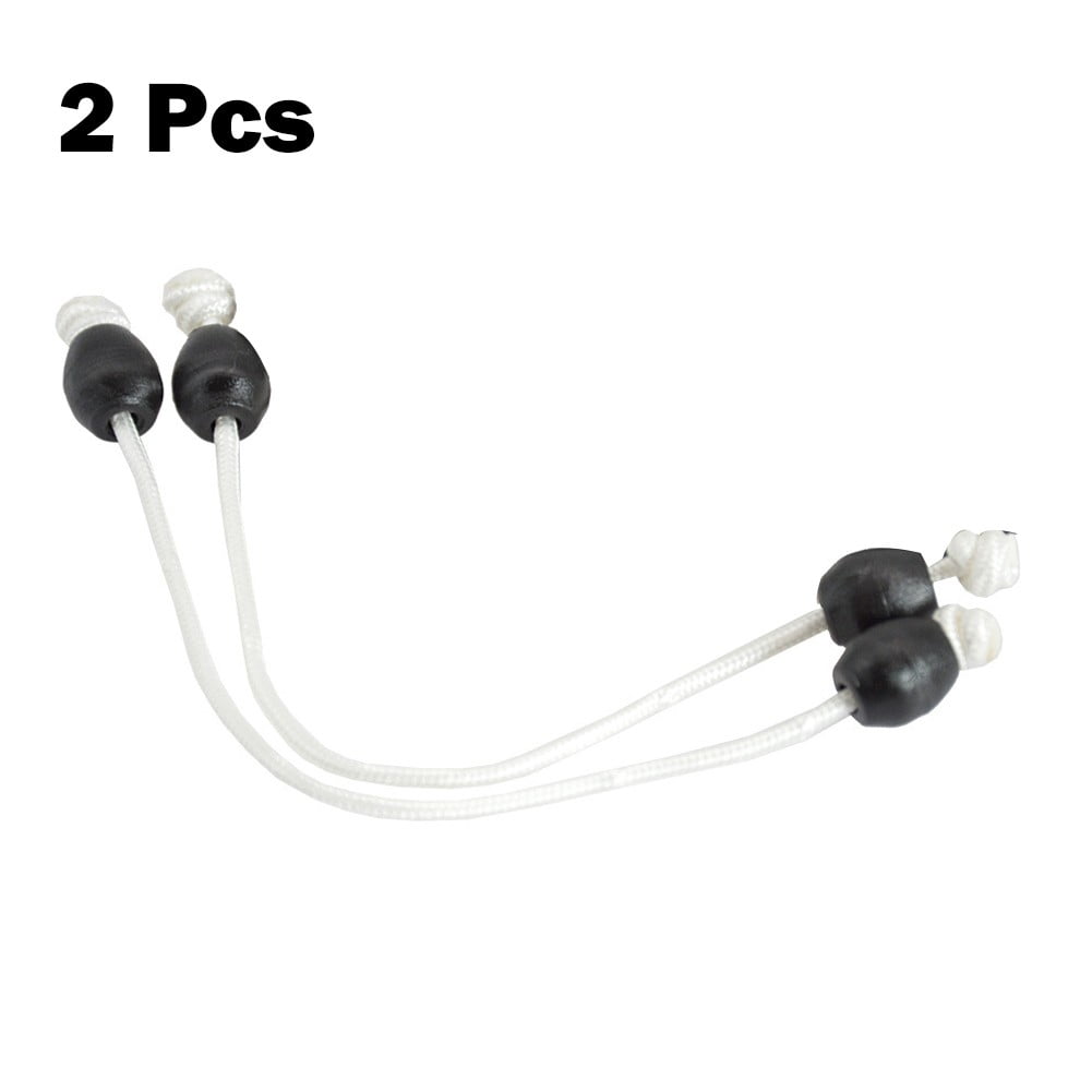 RANMEI 1/2Pcs 11Cm Wishbone Rope With Stopper Ball Spearfishing Rubber ...