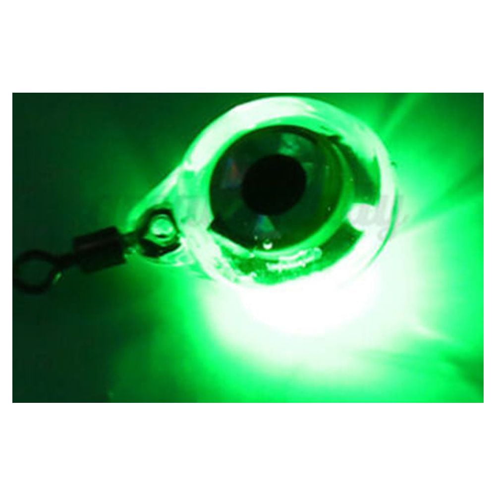 RANMEI 1/5Pcs Attracting Fishing Light Deep Drop Underwater Round Shape LED Flashing - Walmart.com