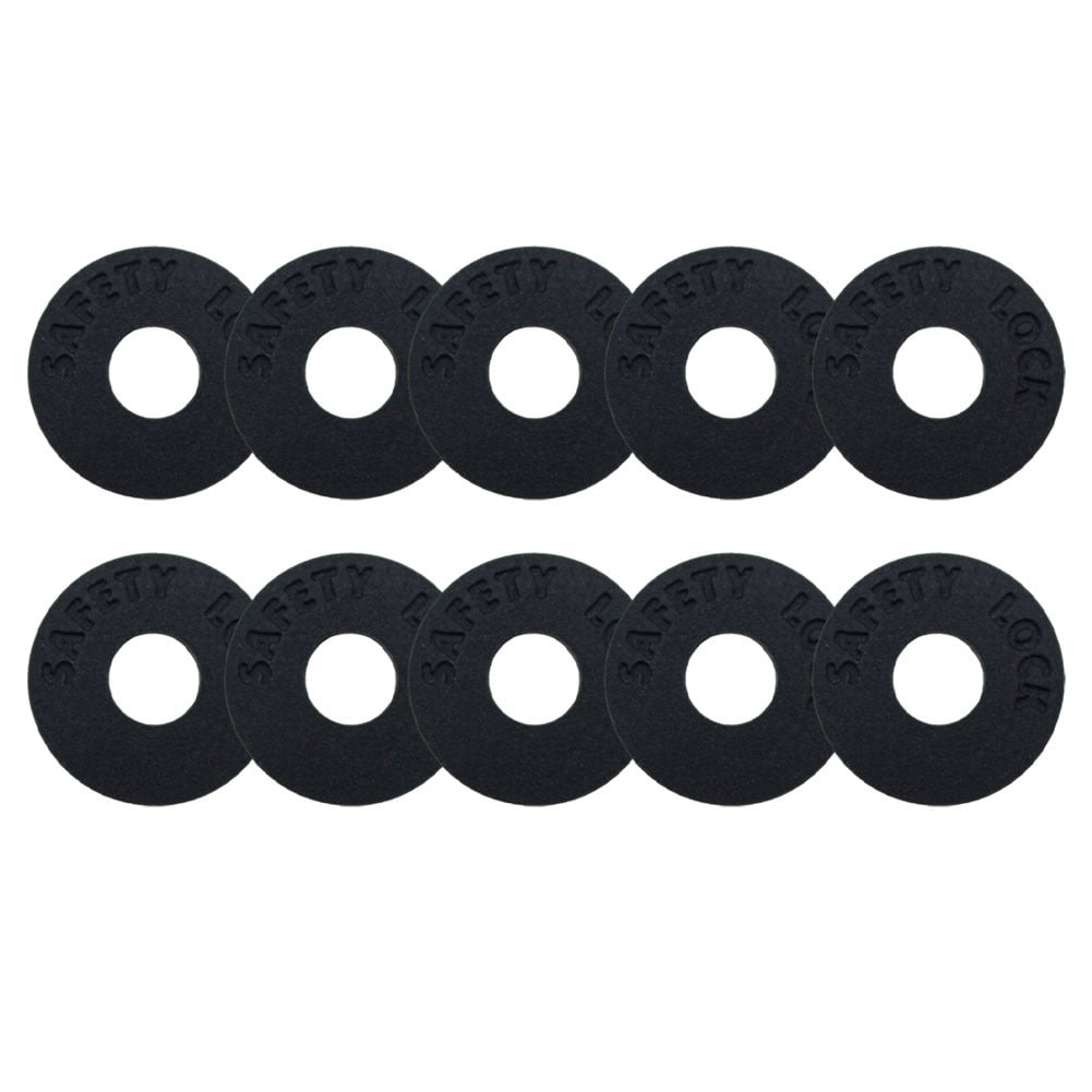 RANMEI 10 20 30 PCS Rubber Guitar Strap Locks For Acoustic Electric ...
