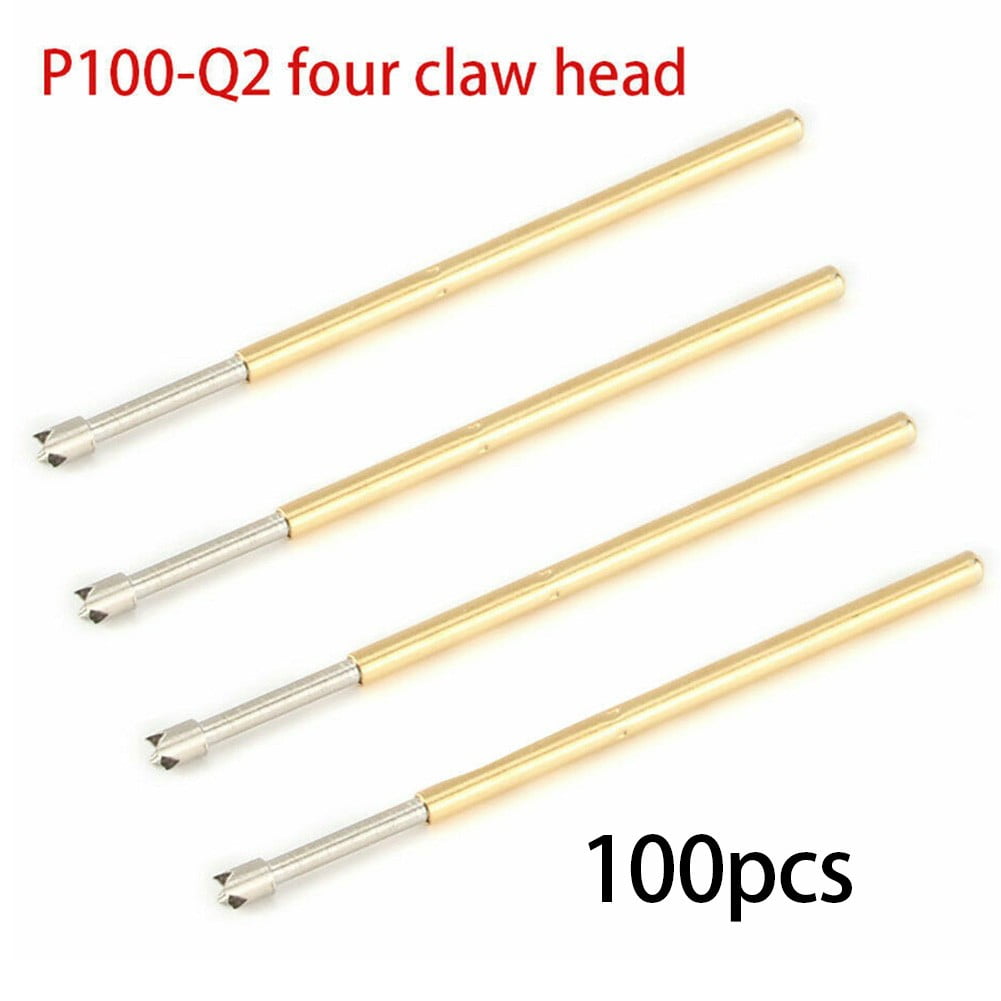 RANMEI 100Pcs Dia 0.68Mm-2.36Mm Multiple Types Spring Test Probe Pogo ...