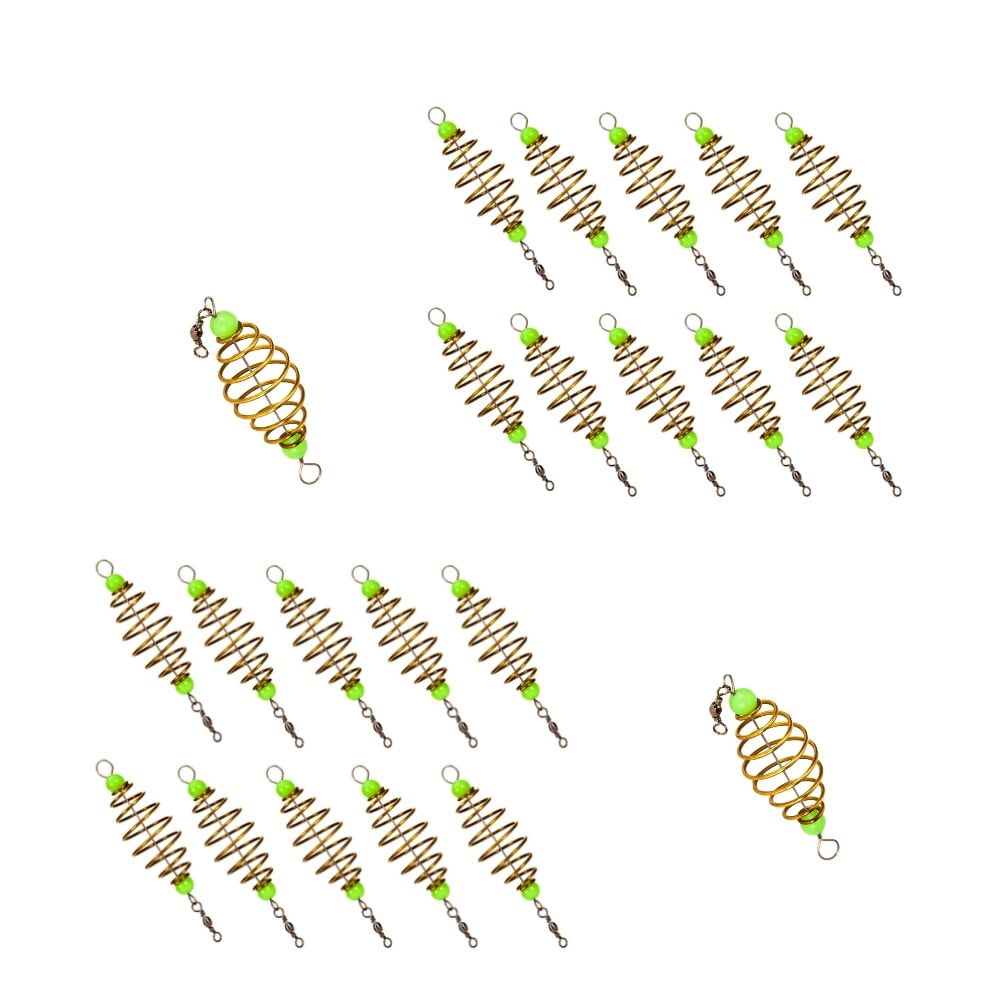 RANMEI 1024Pcs Fishing Feeder Rig With Spring And Sinker For Carp ...