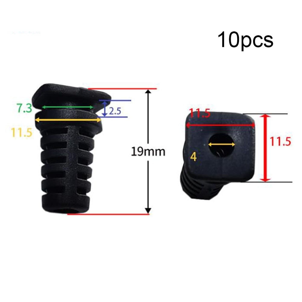 RANMEI 10Pcs Cable Gland Connector Anti-Bending Joint Cord Boot ...