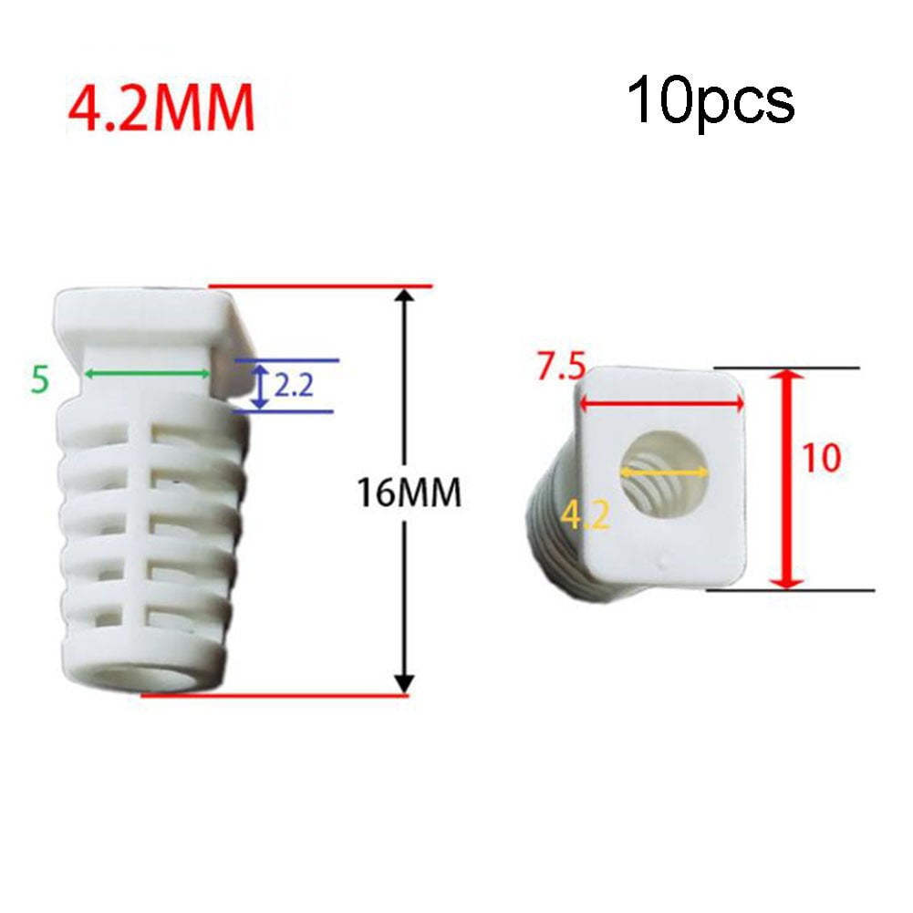 RANMEI 10Pcs Cable Gland Connector Rubber Strain Relief Cord Boot ...