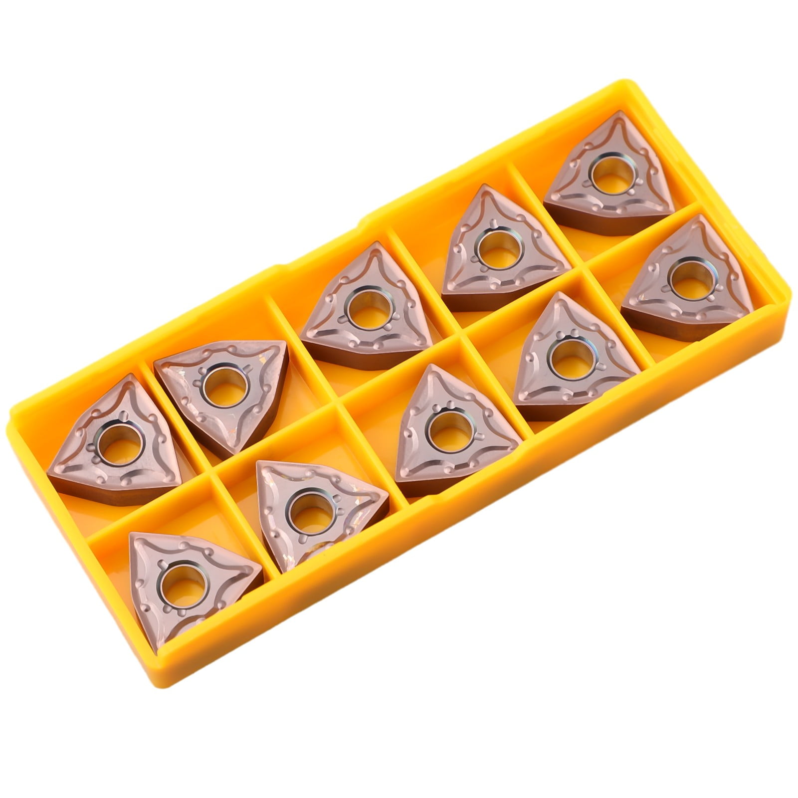 RANMEI 10Pcs Inserts Wnmg080408 For Semi-Finishing For Mwlnr Lathe ...