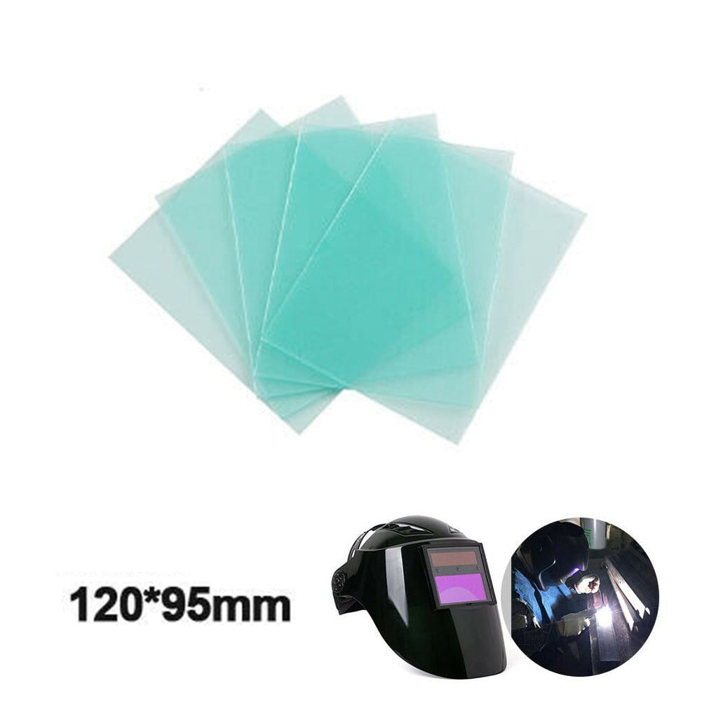RANMEI 10Pcs Lot Welding Shield Cover Green Clear Lens Protection Board ...