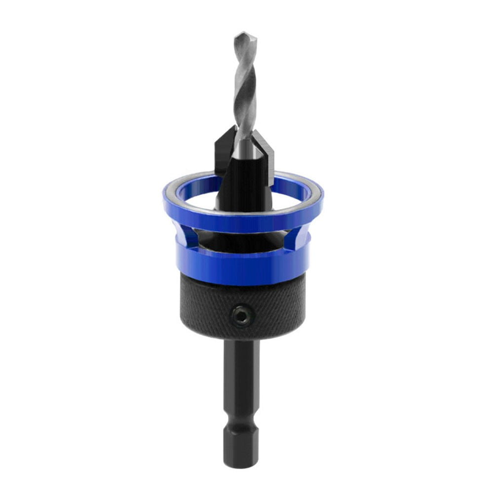 RANMEI 12.7Mm Shank Drill Bit Core Limiter Countersink Drill Router Bit ...