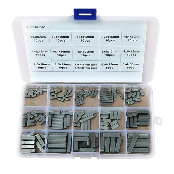 RANMEI 140 Piece Round Head Feather Key Kit For M3 M5 M6 Stainless ...