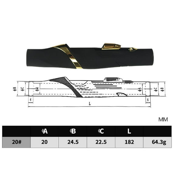 RANMEI 182Mm Plate Reel Seat Fishing Rod Building Repair Diy Rock ...