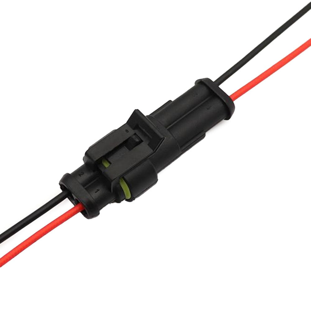 Ranmei 1pc 12v 1pin 6pin Cable Wire Connector Plug Waterproof Sealed For Electrical Car