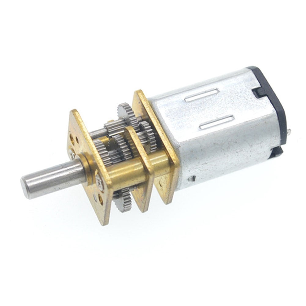 RANMEI 1PCS Geared Micro Motor Speed Reduction Gearbox (15-1000RPM ...