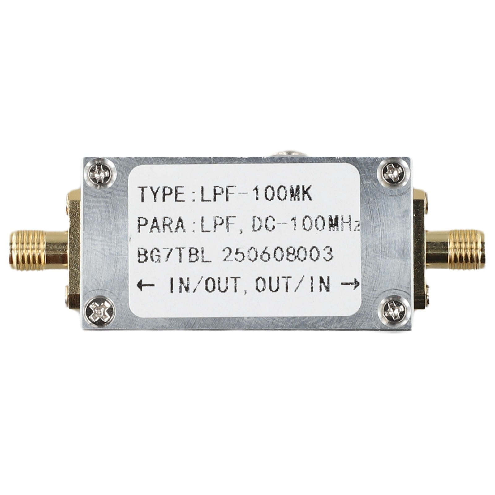 RANMEI 1Pc 1M-1G Rf Low Pass Filter Lpf Filter Ham Radio Low Pass ...