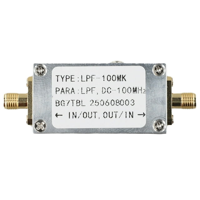 RANMEI 1Pc 1M-1G Rf Low Pass Filter Lpf Filter Ham Radio Low Pass ...