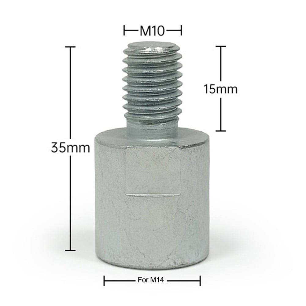 RANMEI 1Pc Angle Grinder Adapter For M14 To M10 Adapter For 125/150/180 ...