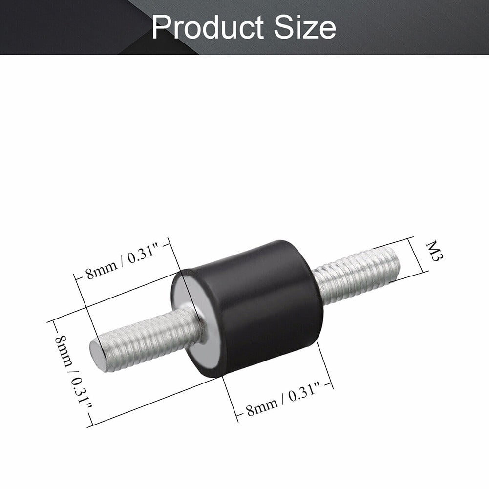 RANMEI 1Pcs M3-M5-M6 Anti Vibration Silentblock Boat Car Bobbin Rubber ...