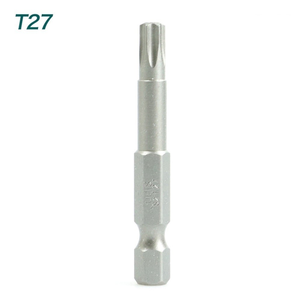 RANMEI 1pc alloy steel 50mm long Torx screwdriver bit 1/4" hexagon ...