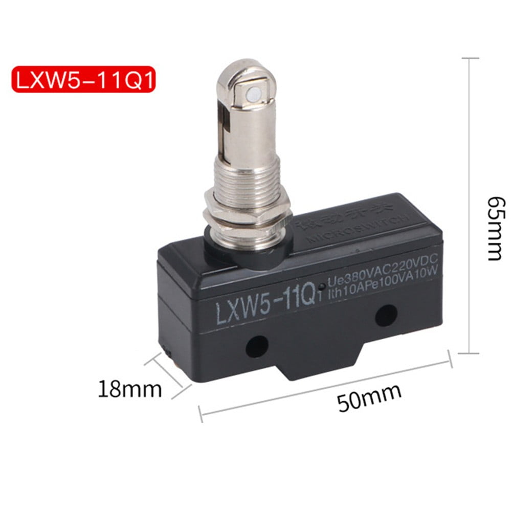 RANMEI 1pcs AC 380V DC 220V 10A Push Plunger Actuated Momentary Limit ...